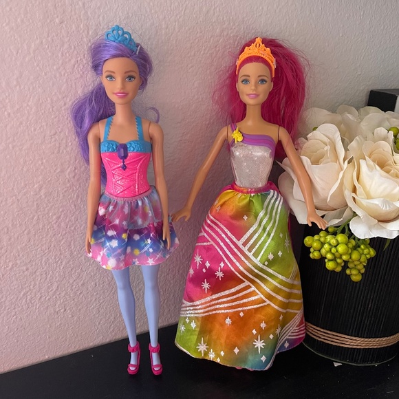 Barbie | Toys | Barbie Dreamtopia Fairy Doll Rainbow Princess | Poshmark